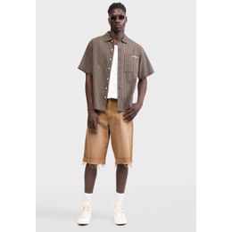 REDEFINED REBEL EST. 2013 Langarmhemd REDEFINED REBEL "Redefined Rebel Shirt RRArden Shirt BOXY FIT", Herren, Gr. L, Normalgr&ouml;&szlig;en, turkish coffee, Web, 100% Baumwolle, Hemden