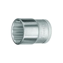 Gedore Steckschl&uuml;sseleinsatz, Nuss, 3/8 Zoll 11 mm Antrieb, 12-kant, 10 mm Weite, Werkzeug, D 30 11, Stahl verchromt (6230670)