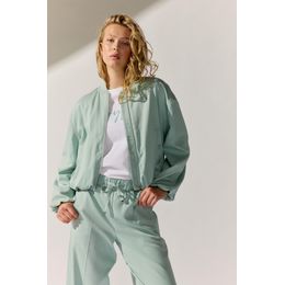 Blouson THE FASHION PEOPLE, Damen, Gr. 38, gr&uuml;n, Obermaterial: 65% Lyocell, 35% Baumwolle., unifarben, Jacken Blouson