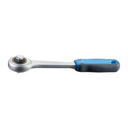 Gedore Zahnradknarre, f&uuml;r 1/4 Zoll, 6,3 mm Antrieb, 18&deg; R&uuml;ckschwenkwinkel, mit Durchsteckvierkant, 2K-Griff, 2093 Z-94 (6170750)