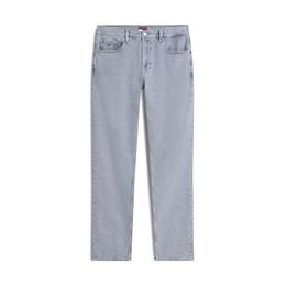 Straight-Jeans Tommy Jeans "RYAN SLIM STRAIGHT", Herren, Gr. 30, L&auml;nge 30, denim grau 01, Denim/Jeans, Obermaterial: 99% Baumwolle, 1% Elasthan, slim fit lang, Jeans Straight-Jeans