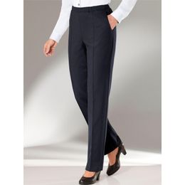 Jerseyhose Classic Basics, Damen, Gr. 40, Normalgr&ouml;&szlig;en, schwarz, 100% Polyester, unifarben, lang, Hosen Jerseyhose