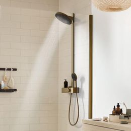 Hansgrohe Pulsify S Aufputz-Duschsystem mit Thermostat, 24240140,