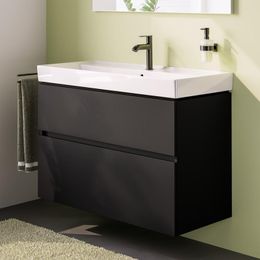 Villeroy & Boch Villeroy & Boch Collaro Waschtisch, evineo ineo5 evo Unterschrank B: 100 cm, 2 Ausz&uuml;ge, mit Griffmulde,, 4A33A501+BE0725BM,
