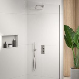 rivea Unterputz-Duschsystem mit Thermostat, BR2050BN+BR2075XX+BR2063BN+BR2062BN+BR2052BN,