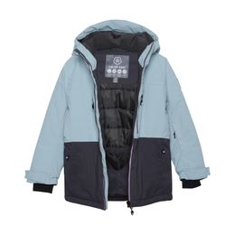 Skijacke Color Kids "Skijacke COSki", M&auml;dchen, Gr. 104, blau (stone blau), Obermaterial: 100% Polyester PES., Jacken Skijacke