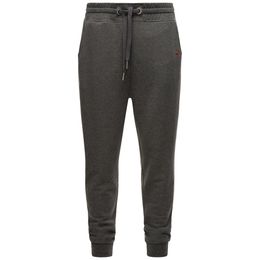 Trainingshose STONE HARBOUR "Pedro Maliki", Herren, Gr. XXL (56), Normalgr&ouml;&szlig;en, grau (dunkelgrau), Sweatware, 48% Baumwolle, 48% Polyester, 4% Elasthan, Basic, gerade lang, Hosen Trainingshose, gem&uuml;tliche Herren Jogginghose mit Kordelzug