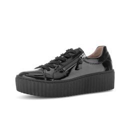 Sneaker Gabor "Sneaker low", Damen, Gr. 36, schwarz, Schuhe Sneaker