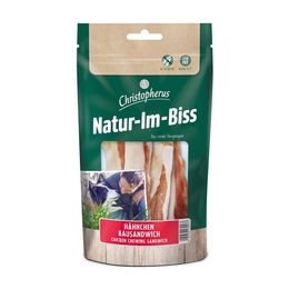 CHRISTOPHERUS Natur-Im-Biss Kausandwich Hundesnacks ohne Zuckerzusatz 70g