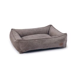 Designed by Lotte Hundebett Cord Ribbed braun 80x70x22cm