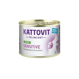 Kattovit Feline Diet Sensitive Pute Katzen-Nassfutter getreidefrei 12x185g