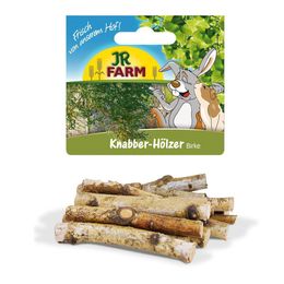 JR FARM Snacks Knabber-H&ouml;lzer Birke f&uuml;r Nager 40g