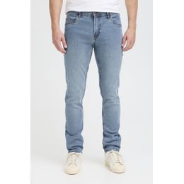 Slim-fit-Jeans Blend "BHZilan", Herren, Gr. 33, L&auml;nge 32, blau (denim light blau), Denim/Jeans, 68% Baumwolle, 27% Polyester, 3% Viskose, 2% Elasthan, unifarben, schmal lang, Jeans Slim-fit-Jeans, Jeanshose mit normalem Bund und enger werdendem Bein - Jet Fit