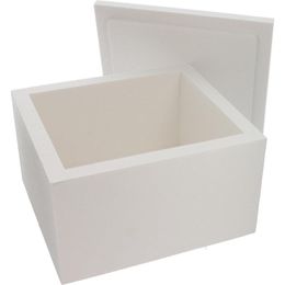 ratioform Thermobox Biomass Balance Styropor&reg;, mit Deckel, Innen-LxBxH 200 x 110 x 80 mm, ab 40 Stk