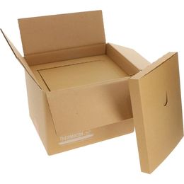 ratioform terra Thermobox Papier, aus Recyclingpapier, Innenma&szlig;e 210 x 150 x 145 mm
