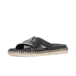 Pantolette Gabor "Pantolette", Damen, Gr. 36, schwarz, Schuhe Pantolette