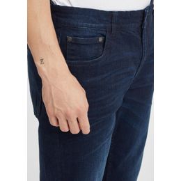 !Solid Regular-fit-Jeans SOLID "Regular-fit-Jeans SDFinlay", Herren, Gr. 32, L&auml;nge 34, dunkelblau denim, Obermaterial: 98% Baumwolle CO. 2% Elasthan EL., Jeans