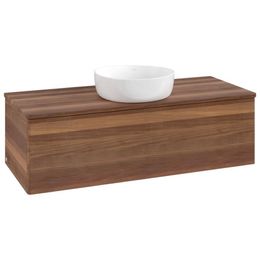 Villeroy & Boch Villeroy und Boch Antao Waschtisch-Unterschrank K32012HM 120x36x50cm, Waschbeckenplattenfarbe warm walnut, warm walnut