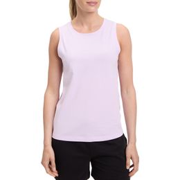 Tanktop Energetics "DA.-TANK-SHIRT ENZA SL W", Damen, Gr. L, lila, Obermaterial: 100% Baumwolle, Tops Tanktop, klassischer Rundhalsausschnitt, Regular Fit, aus 100 % Baumwolle
