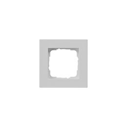 GIRA Abdeckrahmen 1-f. flach, grau 0211375)