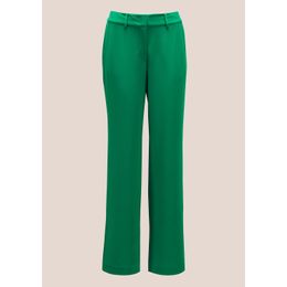Madeleine Mode Stoffhose MADELEINE "Stoffhose Komfortable Stretchhose mit Taschen", Damen, Gr. 18, N + K Gr, gr&uuml;n (apfelgr&uuml;n), Obermaterial: 96% Polyester PES. 4% Elasthan EL., Modern, normal, Hosen Stoffhose