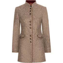 Reitmayer Gehrock mit Stehkragen Beige/Rot (Gr&ouml;&szlig;e: 38)