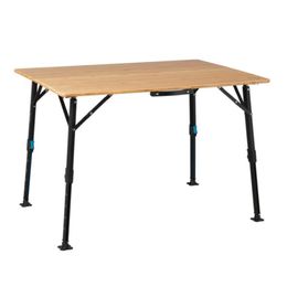 Defa Europe Verstellbarer Campingtisch Bamboo, 100 x 70 cm