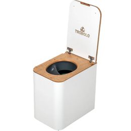 TROBOLO SilvaBloem Trenntoilette wei&szlig;