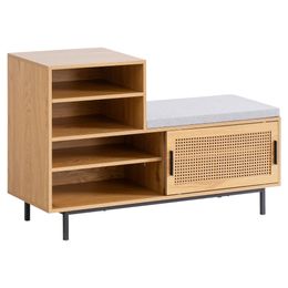 Schuhbank WL6.833 ca.120x75,5x40cm Eichefarben