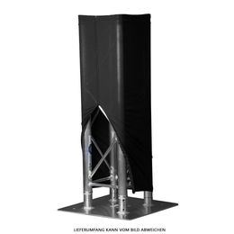 EXPAND Trusscover, Traversenhusse 250cm Pro (B1) Rei&szlig;verschluss Schwarz