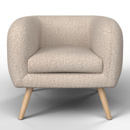Sessel Bruno Beige Webstoff