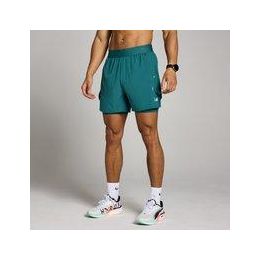 Myprotein MP Herren Hybrid Lightweight 5 2-in-1 Shorts - Sattes Petrol - XS