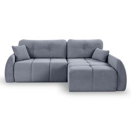 Ecksofa Sancho Long Blaugrau