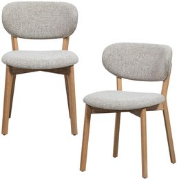 Stuhl-Set Udar 2er-Set Naturfarben