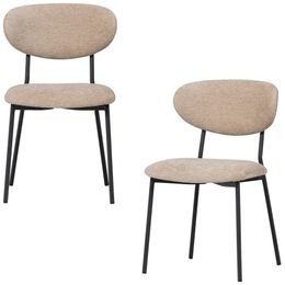 Stuhl-Set Kjeld 2er-Set Naturfarben