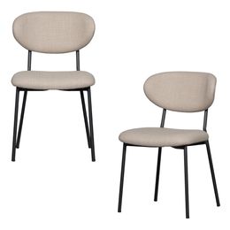 Stuhl-Set Klejd 2er-Set Naturfarben