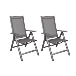 GARTENKLAPPSTUHL-SET HOCHLEHNER LENOLA ANTH,2ER SET