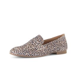 Slipper Gabor "Slipper", Damen, Gr. 36, braun (beige), Schuhe Slipper