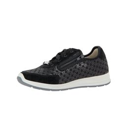 VAROMED Damen Sneaker f&uuml;r kr&auml;ftige und empfindliche F&uuml;&szlig;e, schwarz, Gr&ouml;&szlig;e 6,5