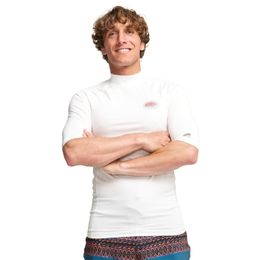 Rash Guard Billabong "Re Issue", Herren, Gr. L, wei&szlig;, Obermaterial: 84% Microfaser, 16% Elasthan;, Shirts