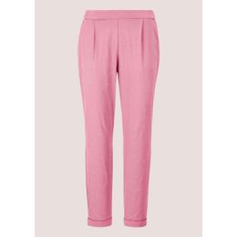 Madeleine Mode 7/8-Hose MADELEINE "7/8-Hose Bequeme Hose zum Schl&uuml;pfen", Damen, Gr. 18, N + K Gr, rosa (himbeersorbet), Obermaterial: 80% Baumwolle CO. 18% Polyamid PA. 2% Elasthan EL., Modern, normal, Hosen 7/8-Hose