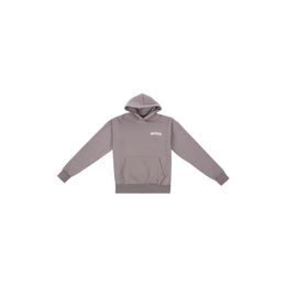 Kapuzensweatshirt DROPSIZE "Dropsize HEAVY OVERSIZE ELITE HUSTLERS HOODIE", Herren, Gr. L, wood, 70% Baumwolle, 30% Polyester, bedruckt, Sweatshirts