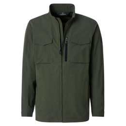Sommerjacke Casamoda "Casamoda Sommerjacke uni", Herren, Gr. M, gr&uuml;n, 100% Polyamid, Jacken
