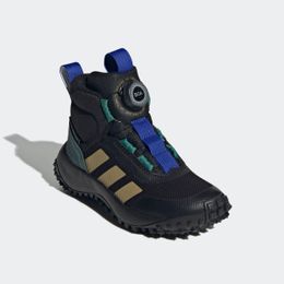 Sneaker adidas Sportswear "FORTATRAIL BOA F&Uuml;R KINDER", M&auml;dchen, Gr. 28, gr&uuml;n (cschwarz, khaki, pretea), Textil, Schuhe Sneaker, f&uuml;r Kinder
