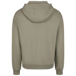 Kapuzensweatshirt Urban Classics "Urban Classics Fluffy Hoody", Herren, Gr. 4XL, paleolive, 70% Baumwolle, 30% Polyester, unifarben, normal, ohne Ausschnitt, Sweatshirts