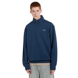 Sweatshirt Element "Element Co", Herren, Gr. L, schwarz denim, Obermaterial: 70% Baumwolle, 30% Baumwolle., Sweatshirts Sweatshirt