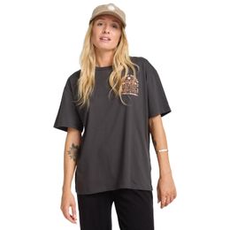 T-Shirt Billabong "Always Looking", Damen, Gr. M, schwarz (off schwarz), Obermaterial: 100% Baumwolle., Shirts T-Shirt