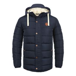 Winterjacke Blend "Winterjacke BHFrederic", Herren, Gr. L, blau (navy), Obermaterial: 100% Polyester PES., Jacken Winterjacke