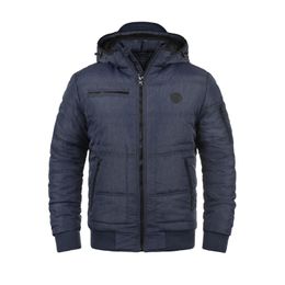 Steppjacke Blend "Steppjacke BHBoris", Herren, Gr. XL, blau (navy teddy 1), Obermaterial: 65% Nylon NY. 35% Polyester PES., Jacken Steppjacke
