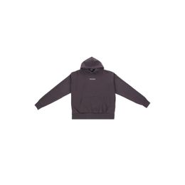 Kapuzensweatshirt DROPSIZE "Dropsize HEAVY OVERSIZE PEGASUS HOODIE", Herren, Gr. M, grau (washed schwarz), 70% Baumwolle, 30% Polyester, bedruckt, Sweatshirts